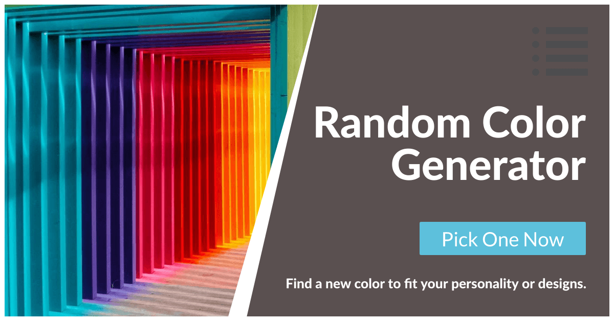 Random Color Generator Generators List