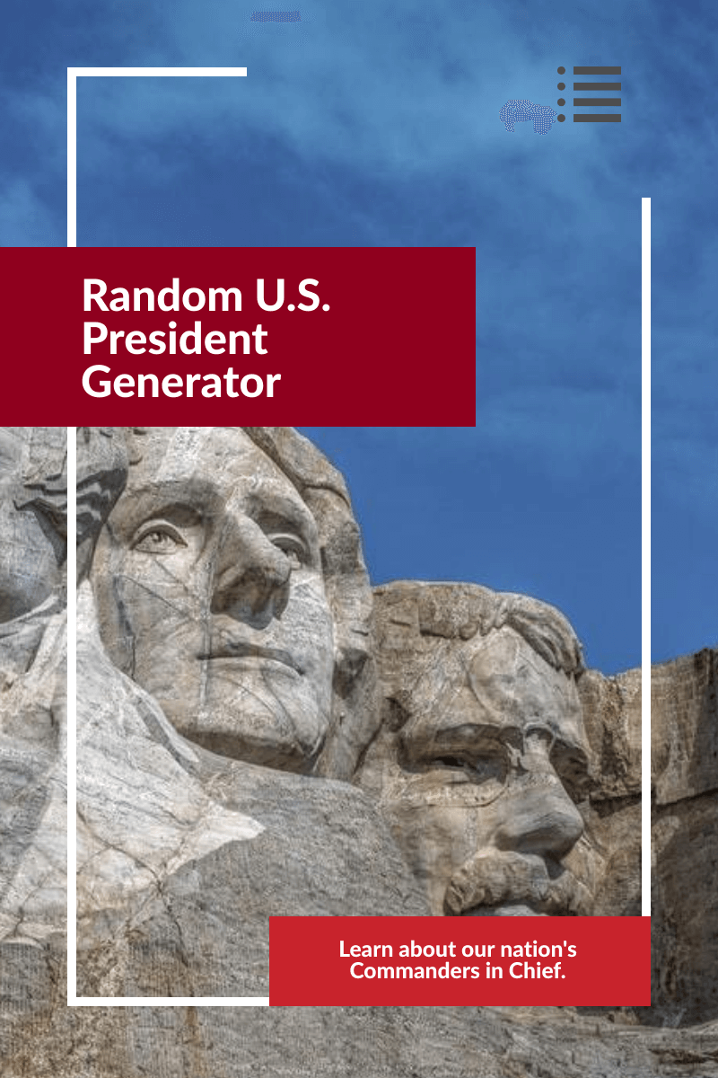 Random President Generator - Generators List